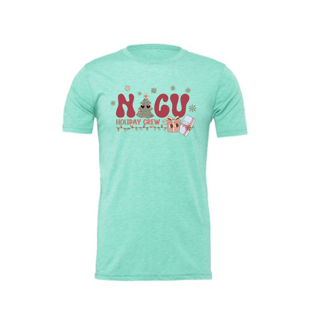 Adult Tee |NICU Holiday Crew – Akron Children's NICU Apparel Store