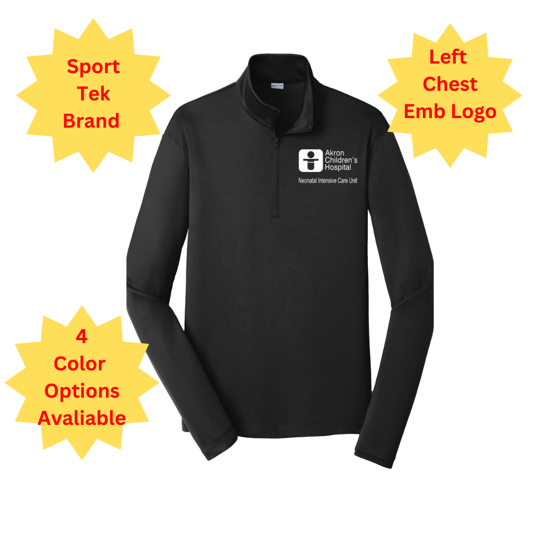 Adult 1/4 Sweatshirt | Akron Children's NICU Logo – Akron Children's ...