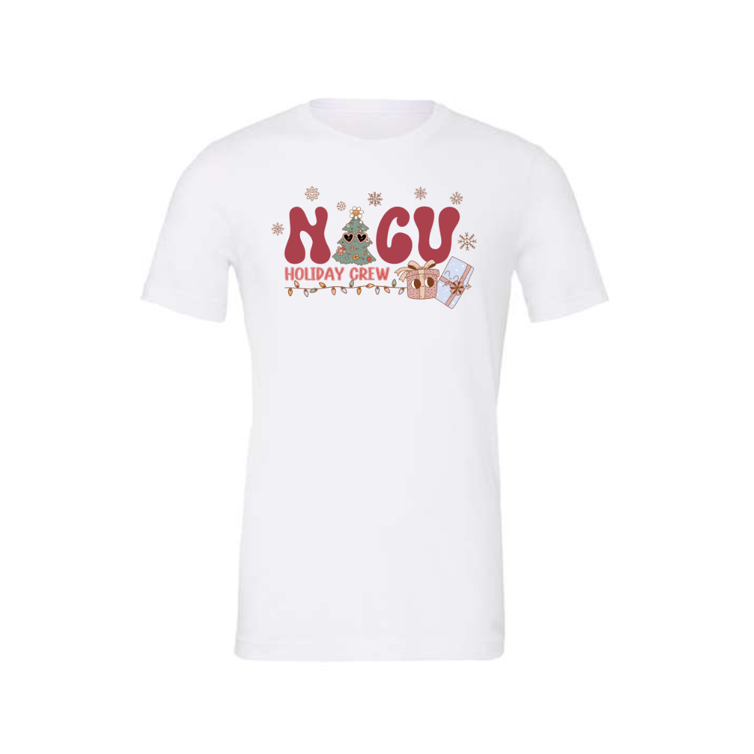 Adult Tee |NICU Holiday Crew – Akron Children's NICU Apparel Store